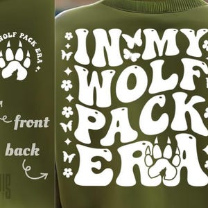 In My Wolf Pack Era SVG PNG PDF Group of Friends Svg Wolf Pack Era Png ...