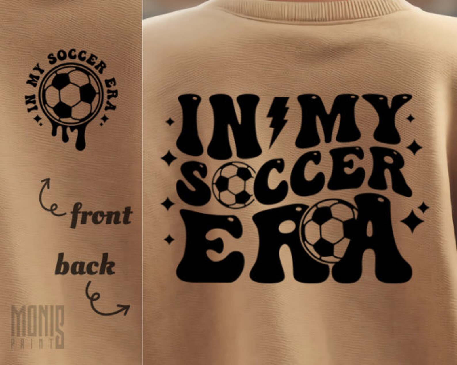 In My Soccer Era SVG PNG PDF Soccer Era Shirt Svg Soccer Era Png Soccer ...