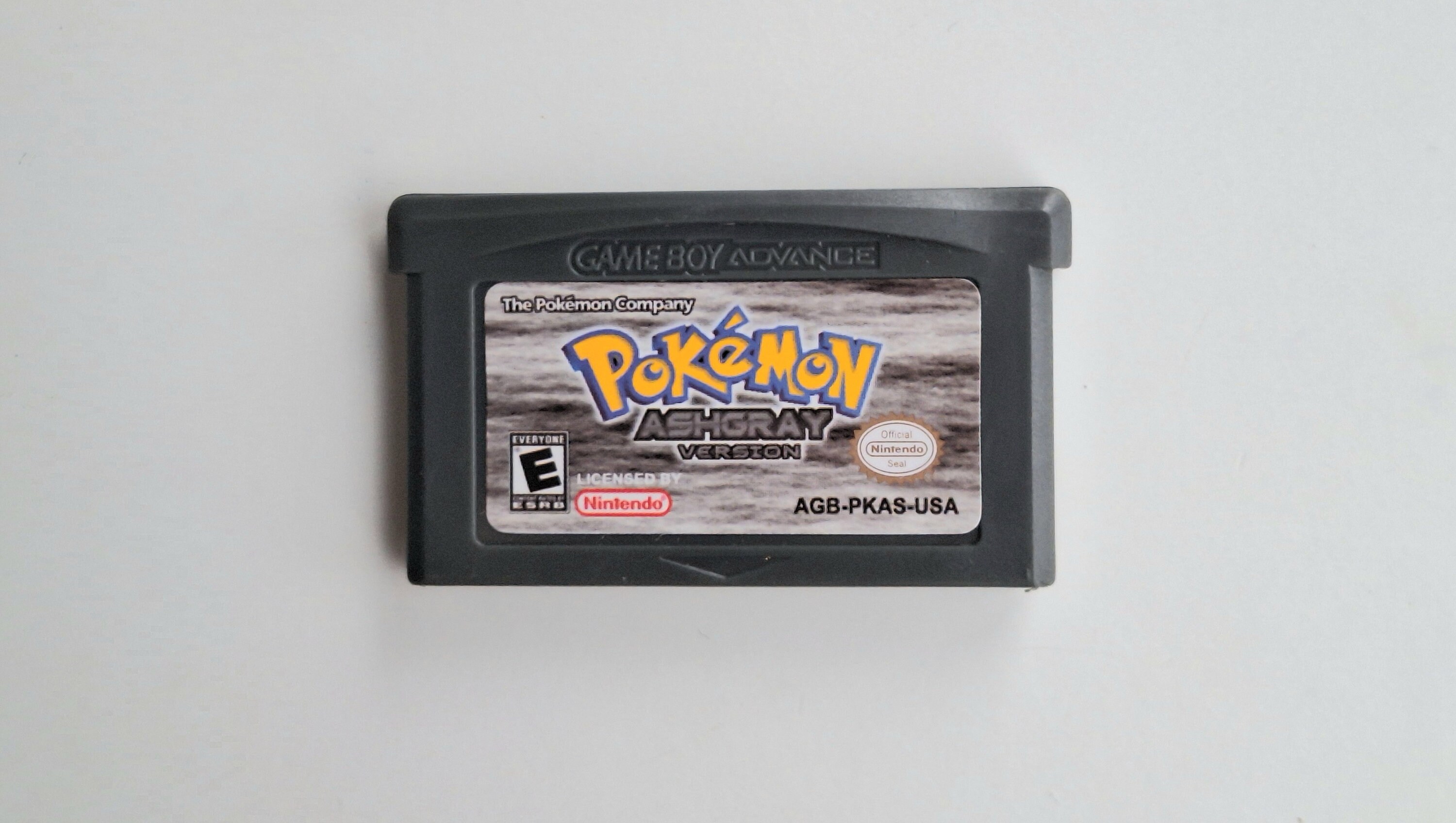 Pokemon Ash Grey GBA Nintendo Gameboy Advance Cart. Fast Free UK P&P - Etsy