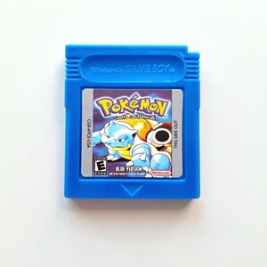 Pokemon Blue Version GBC Nintendo Gameboy Color Cartridge - Etsy