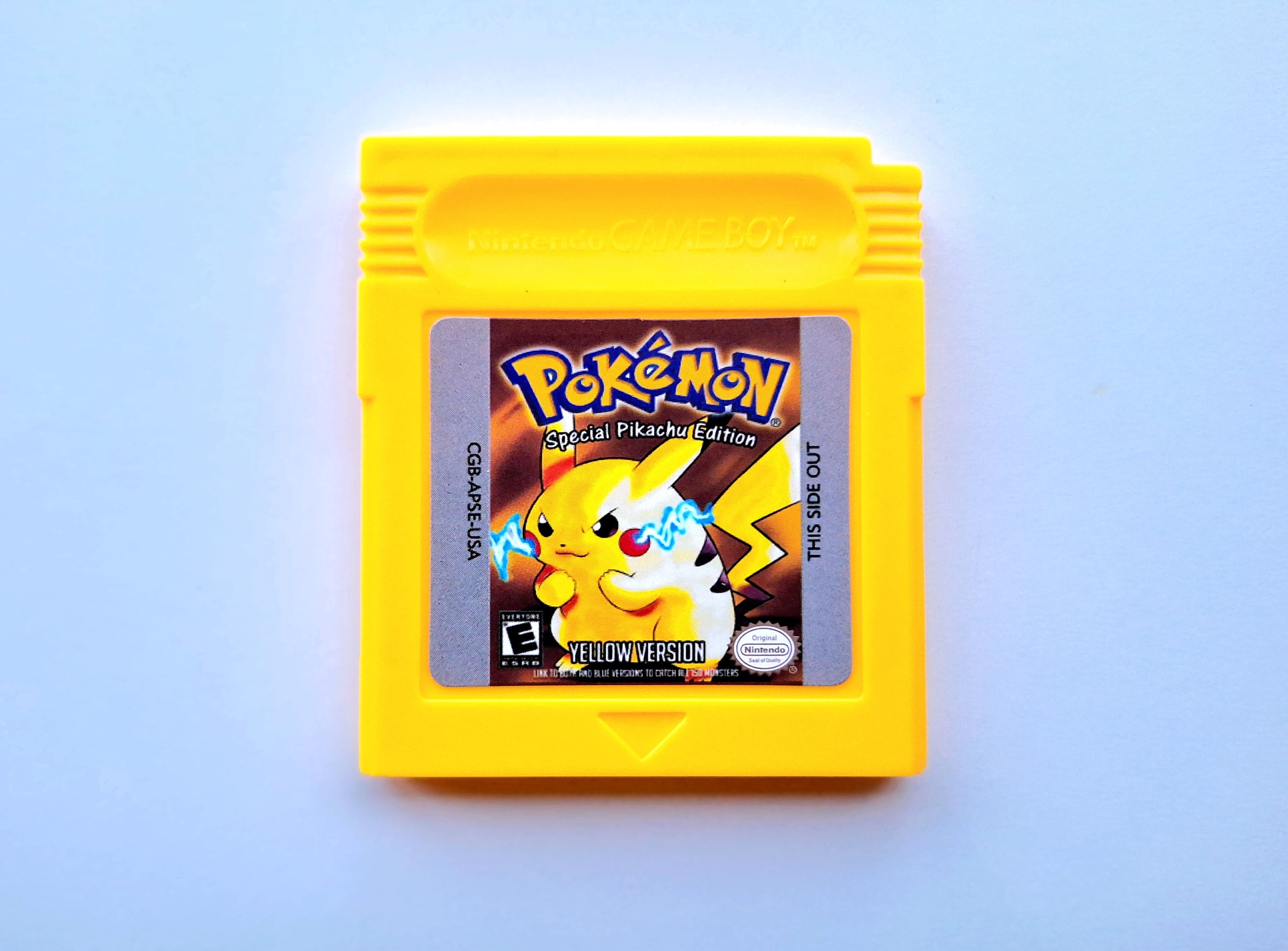 Pokemon Yellow Version GBC Nintendo Gameboy Color Cartridge - Etsy