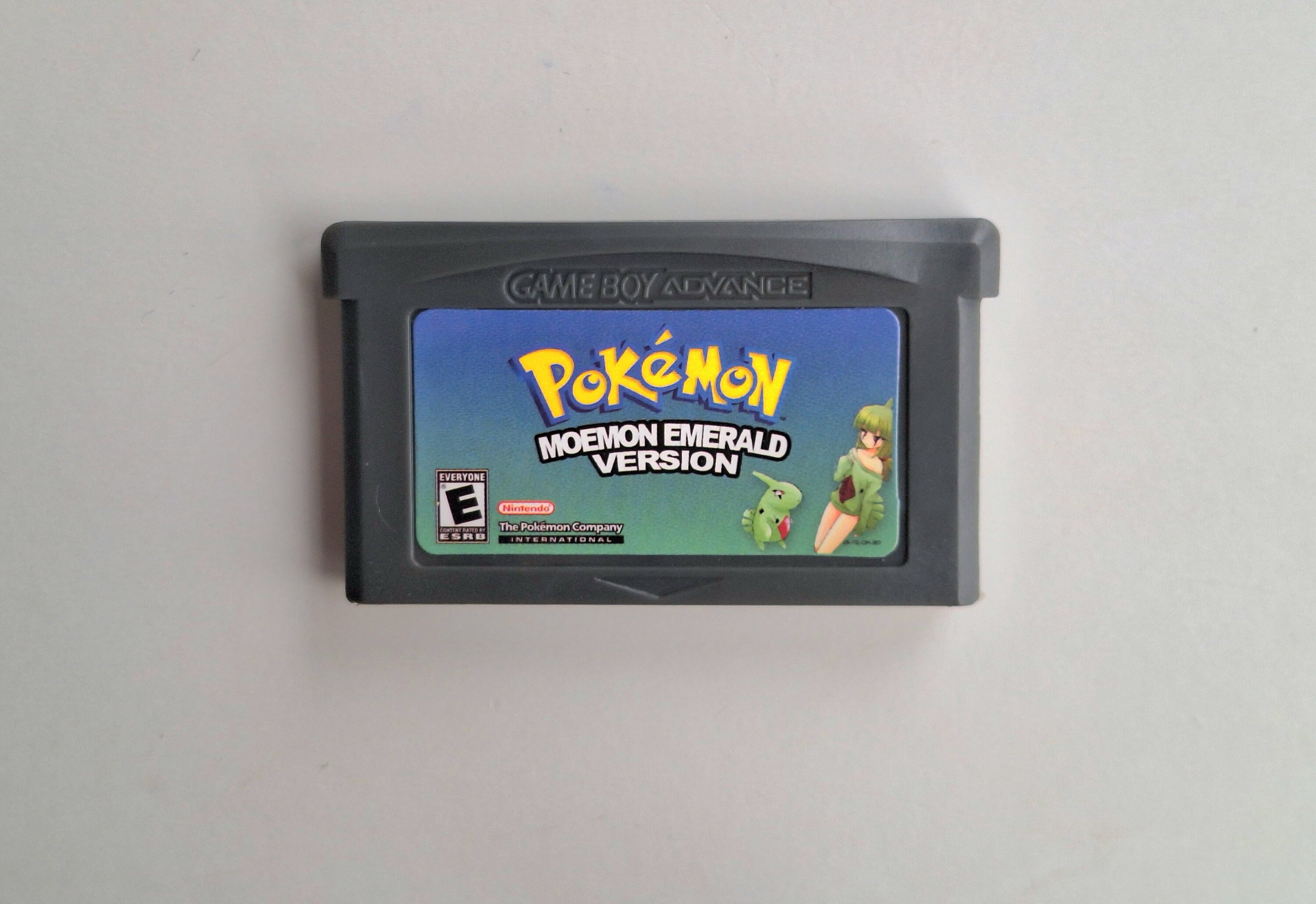 Pokemon Moemon Emerald Nintendo Gameboy Advance Cartridge. - Etsy