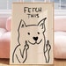 Fetch This Print Funny Dog Wall Art, Trendy Print, Dog Poster Digital ...