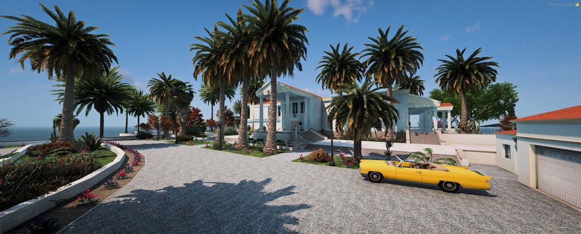 Mlo 158MAP Scarface TM Mansion Fivem Grand Theft Auto 5 Optimized Mod ...