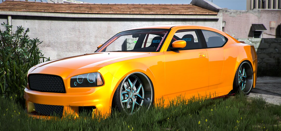 Car 316-dodge Charger KITTED 2008 Fivem Grand Theft Auto 5 Optimized ...