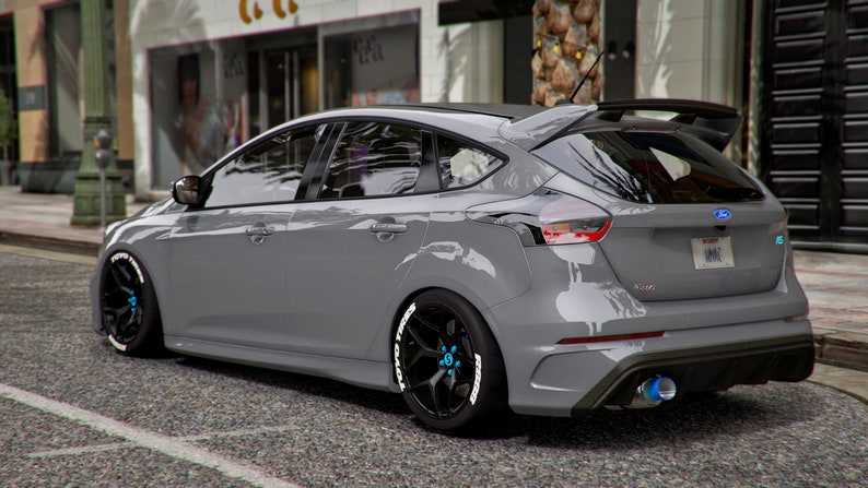 Car 52-ford Focus RS Customs Fivem Grand Theft Auto 5 Optimized Mod ...
