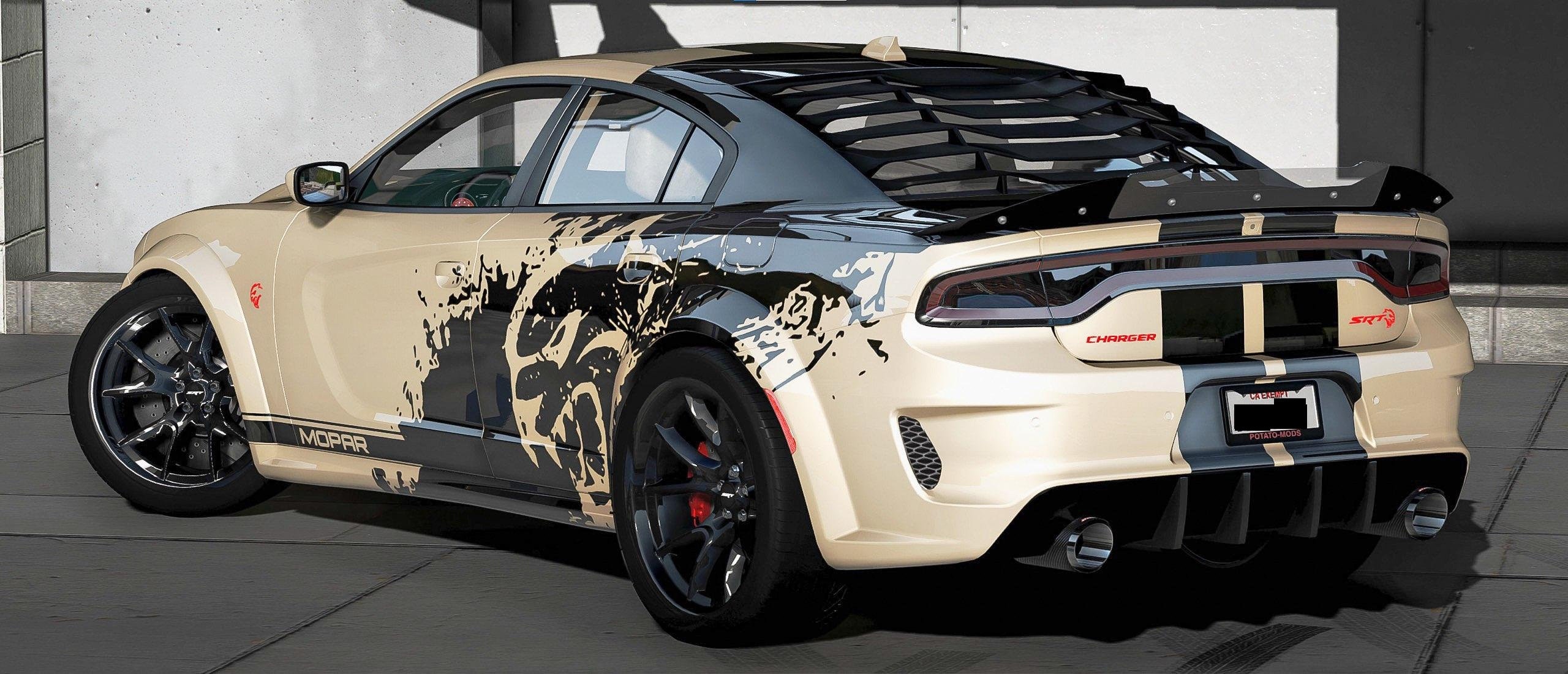 Car 27-dodge Charger Red Eye Custom Fivem Grand Theft Auto 5 Optimized ...