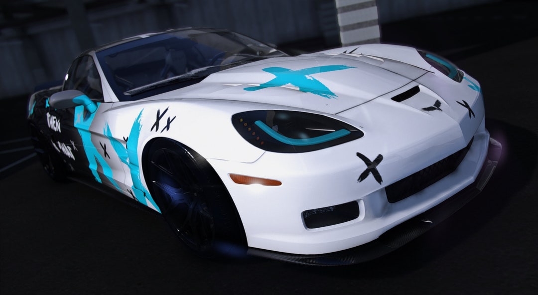 Car 1050-2005 C6 Corvette Fivem Grand Theft Auto 5 Optimized Mod High ...