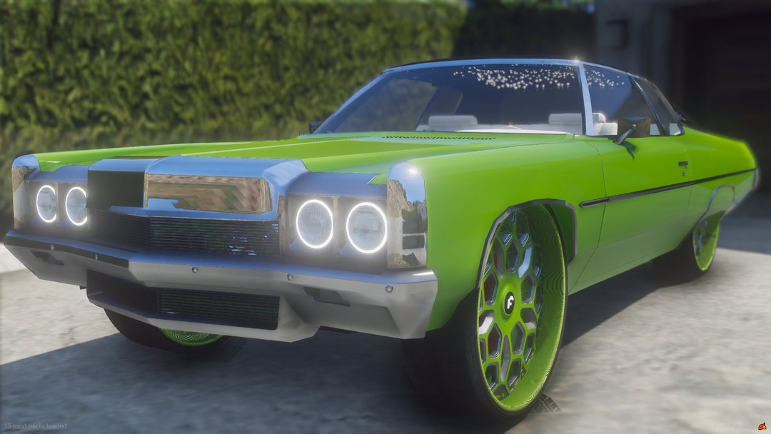 Car 1141-1972 Chevy Impala Donk Forgiato Fivem Grand Theft Auto 5 ...