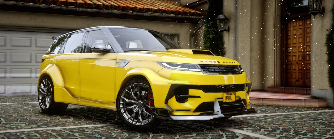 Car 310-range Rover Sport SVR Widebody Concept 2023 Fivem Grand Theft ...