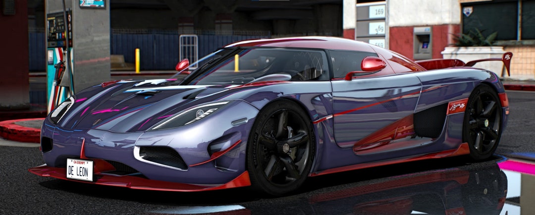 Car 1181-koenigsegg Agera RS 7147 Fivem Grand Theft Auto 5 Optimized ...