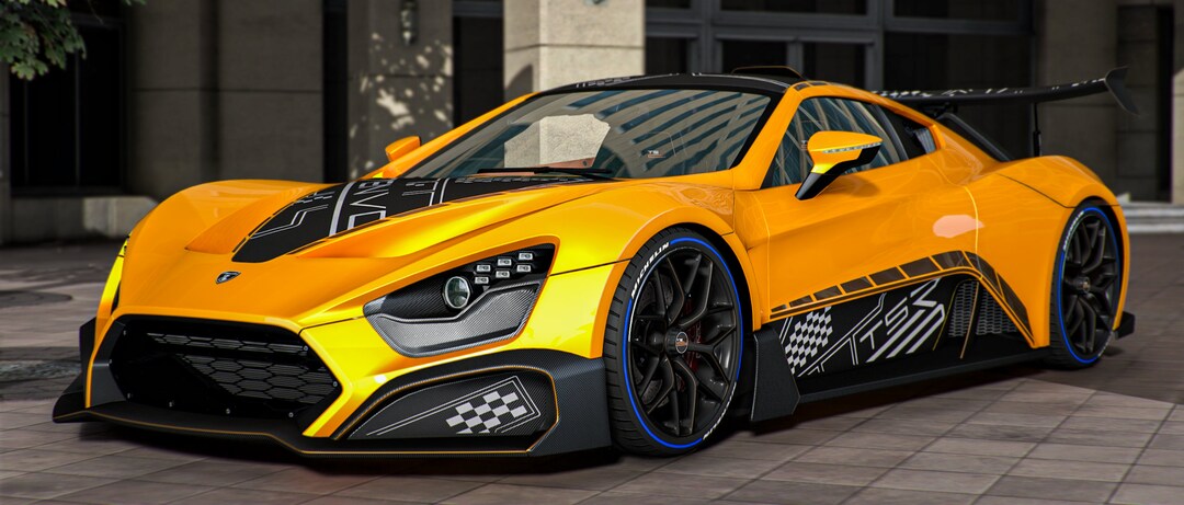 Car 203-2019 Zenvo TSR-S 2 Cars Livery Styles Fivem Grand Theft Auto 5 ...