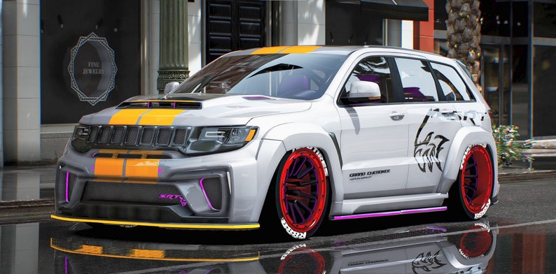 Car 29-jeep Grand Cherokee Demonhawk Custom Edition Fivem Grand Theft ...