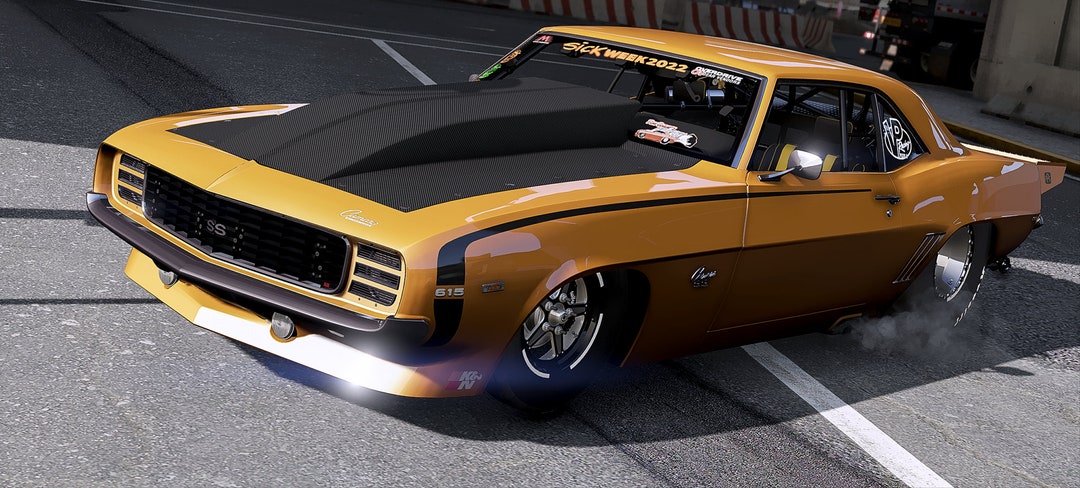 Car 1380-chevrolet Camaro SS 1969 Fivem Grand Theft Auto 5 Optimized ...