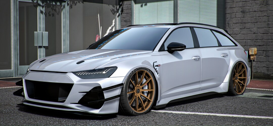 Car 146-audi RS6 FRF Fivem Grand Theft Auto 5 Optimized Mod High ...