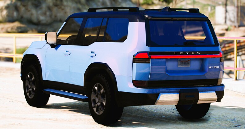 Car 152-lexus GX550 Overtail 2024 Fivem Grand Theft Auto 5 Optimized ...