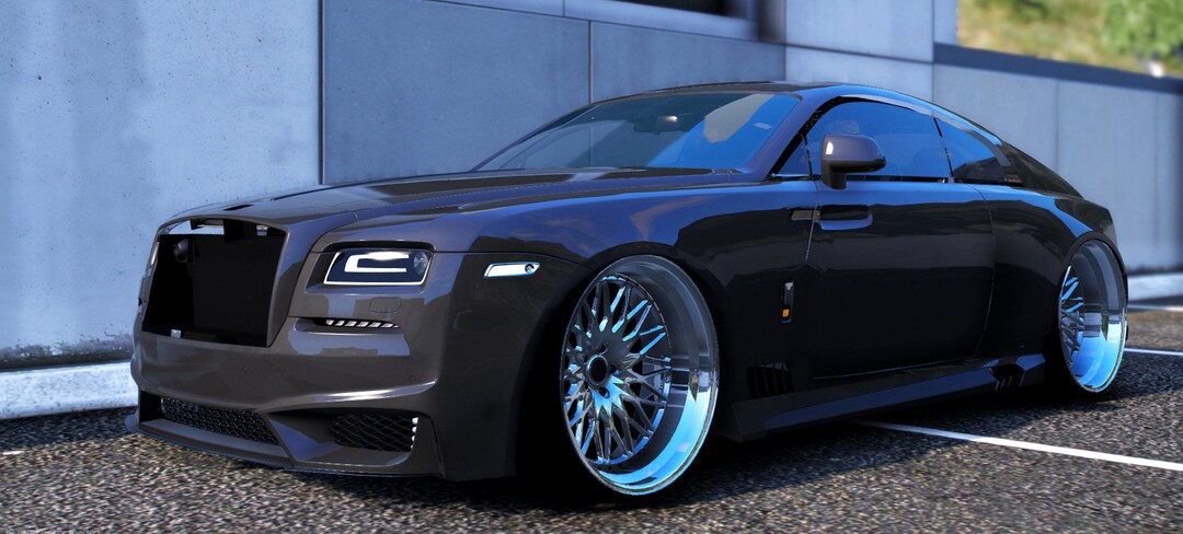 Debadged 26-rolls Royce Wraith Fivem Grand Theft Auto 5 Optimized Mod ...