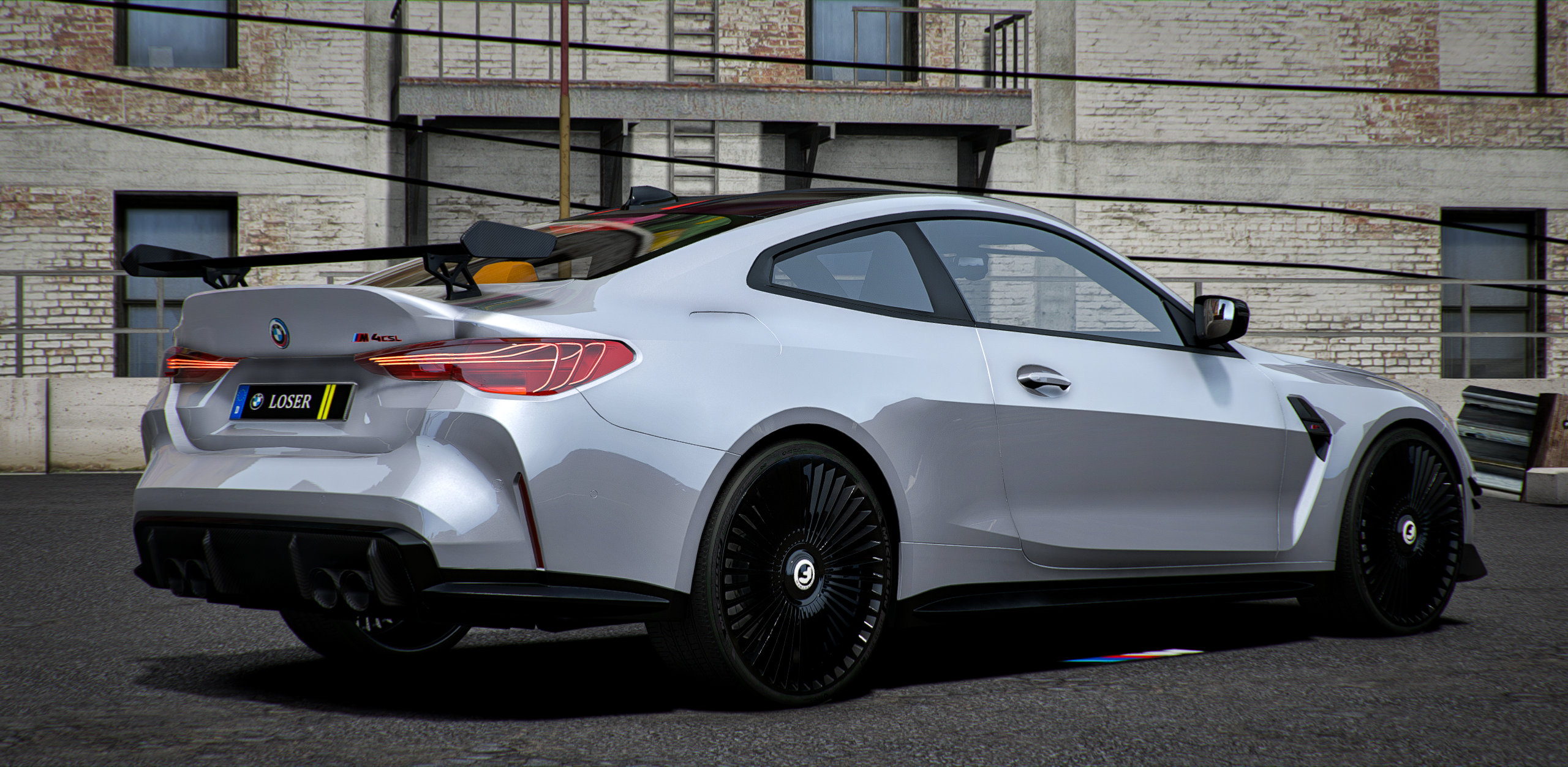 Car 1407-customs 2023 BMW M4 CSL on Forgiato Grand Theft Auto 5 ...