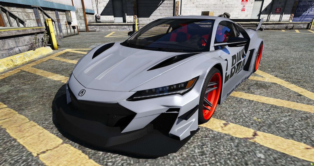 Car 1341-2024 Acura NSX Libertywalk Fivem Grand Theft Auto 5 Optimized ...