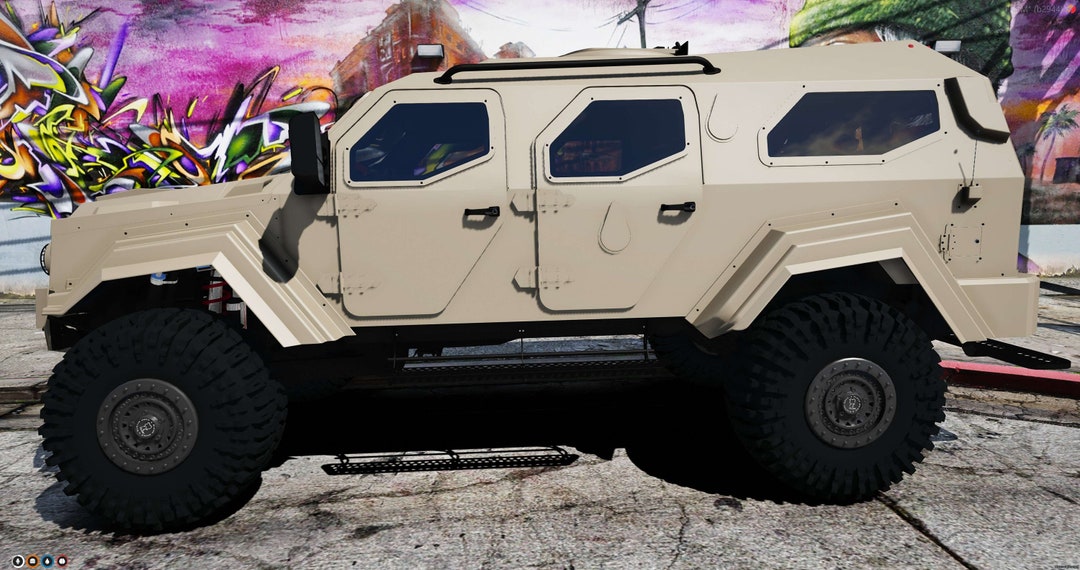 Car 3-gurkha Armored-bulletproof Fivem Grand Theft Auto 5 Optimized Mod ...