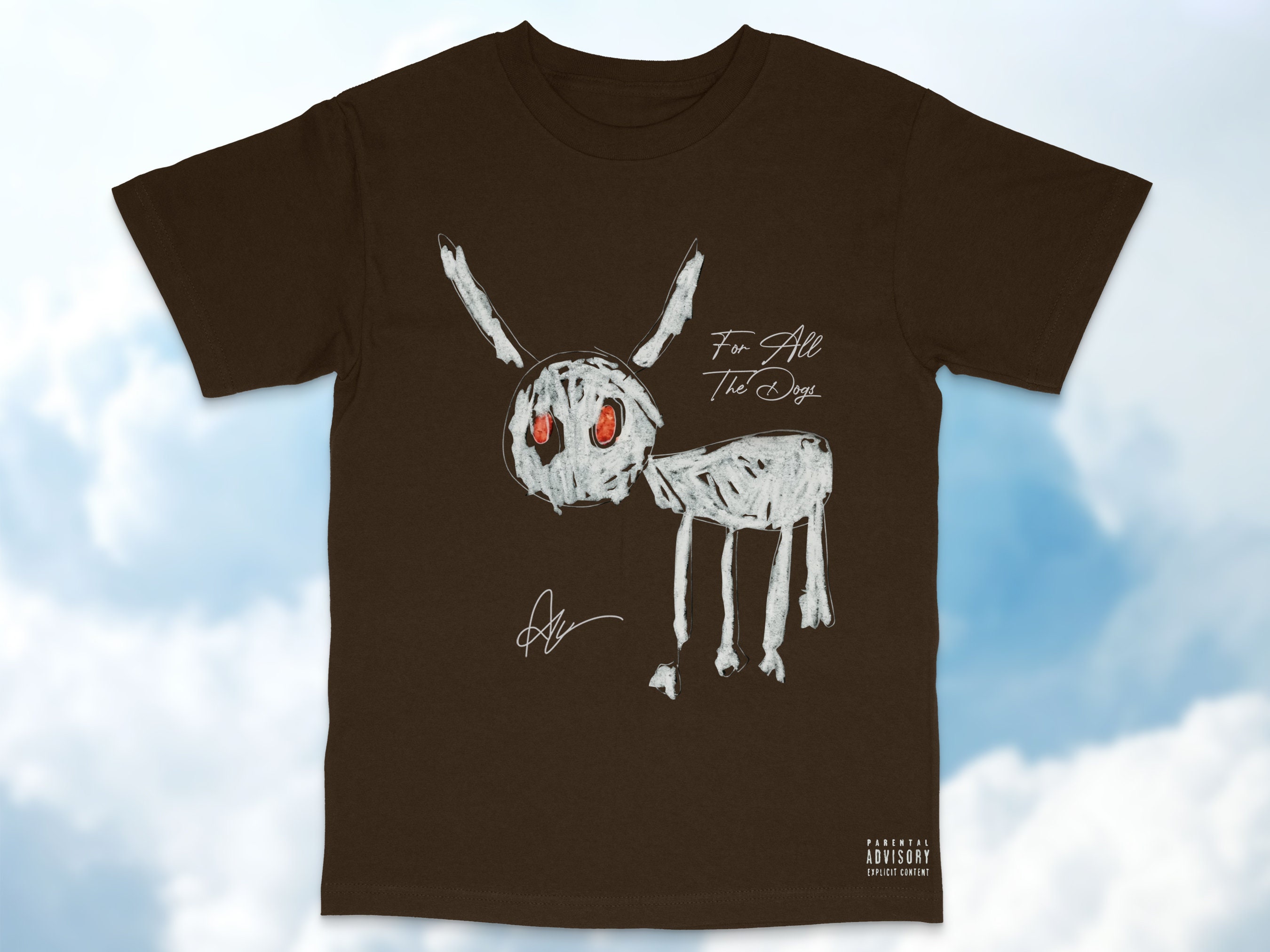 Drake For All The Dogs Full Album Its All A Blur Front & Back Tshirt ...