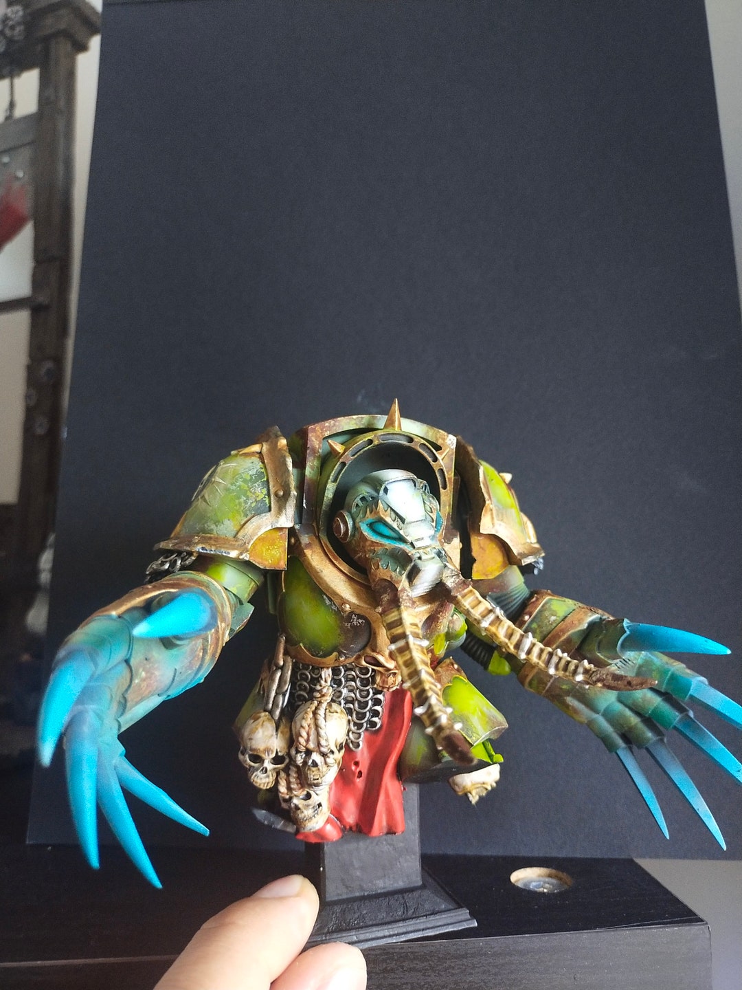 Death Guard Terminator 40k Bust - Etsy