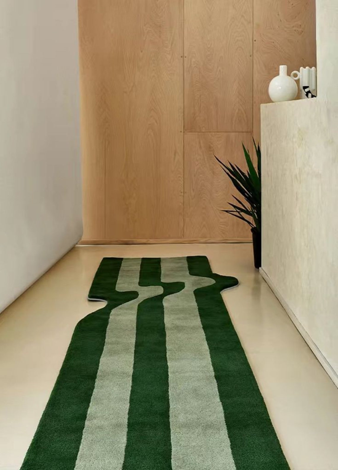 Hand Tufted Duke Melting Irregular Moder Rug Wool Rug Area Rug 100% ...