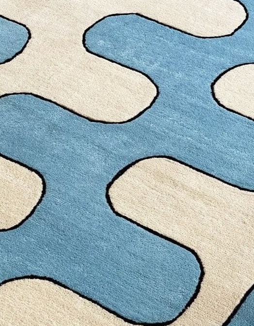 Modern Tufted Rug Living Room Light Luxury Bedroom 100%woolen Carpet ...