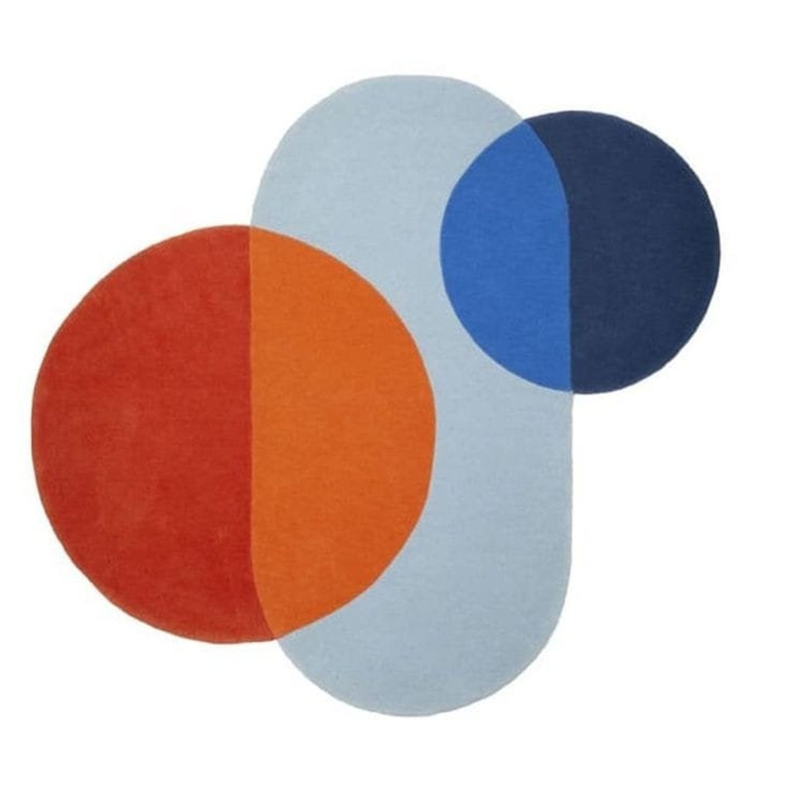 Irregular Shape Modern Home Decor Hand Tufted Rug Bedroom Rug Indoor ...