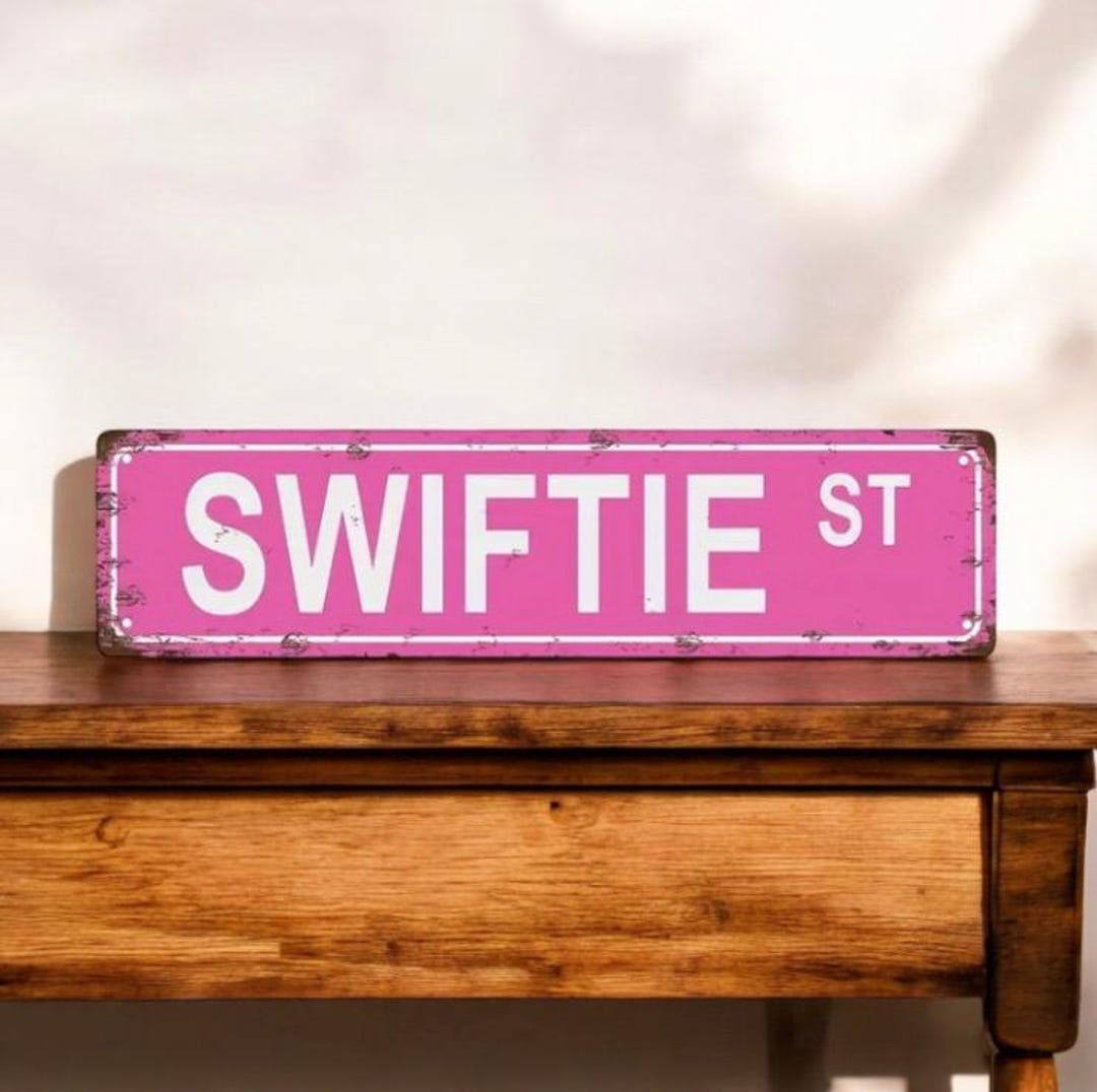 Taylor Swift Decorative Rustic Metal Street Sign 4x16 Inch Aluminum ...
