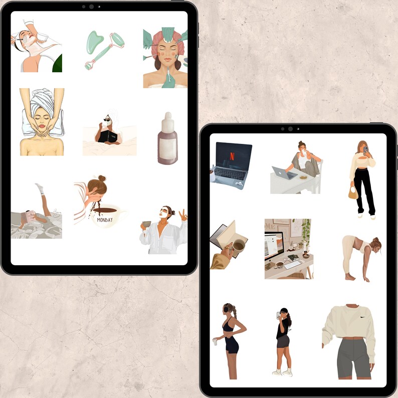 Influencer Stickers, Content Creator Clipart (PNG Digital Download) - Etsy