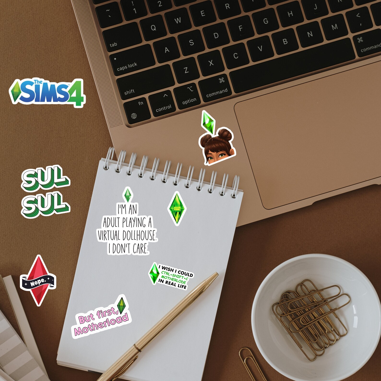 The Sims Sticker Digital Sticker Printable Sticker the Sims Plumbob ...