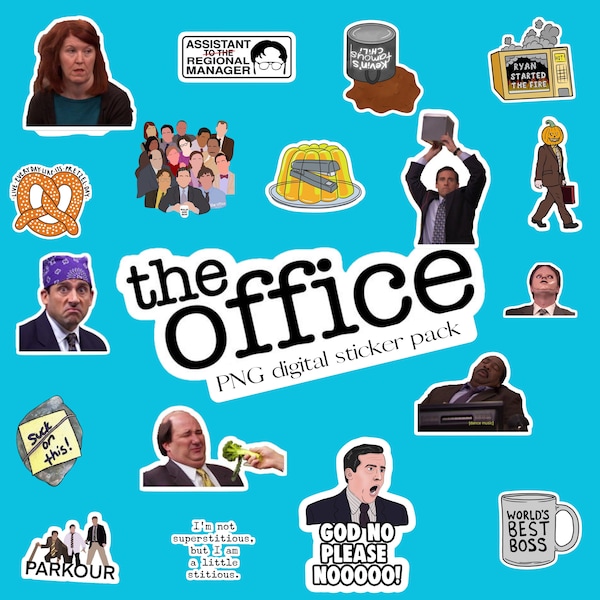 The Office Stickers - Etsy