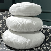 Round Pillow Insert,circle Cushion Stuffer,pillow Filler With Bead ...