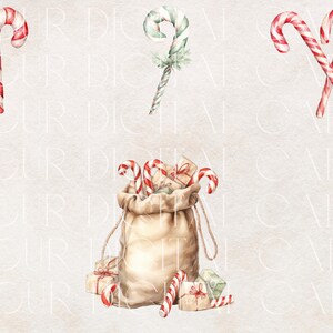 Watercolor Christmas Clipart Bundle, Cozy Christmas Graphics, Boho ...