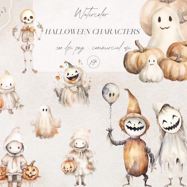 Skeleton Halloween Clipart - Etsy