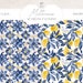 Mediterranean Tile Seamless Patterns, Watercolor Lemons Clipart, Blue ...