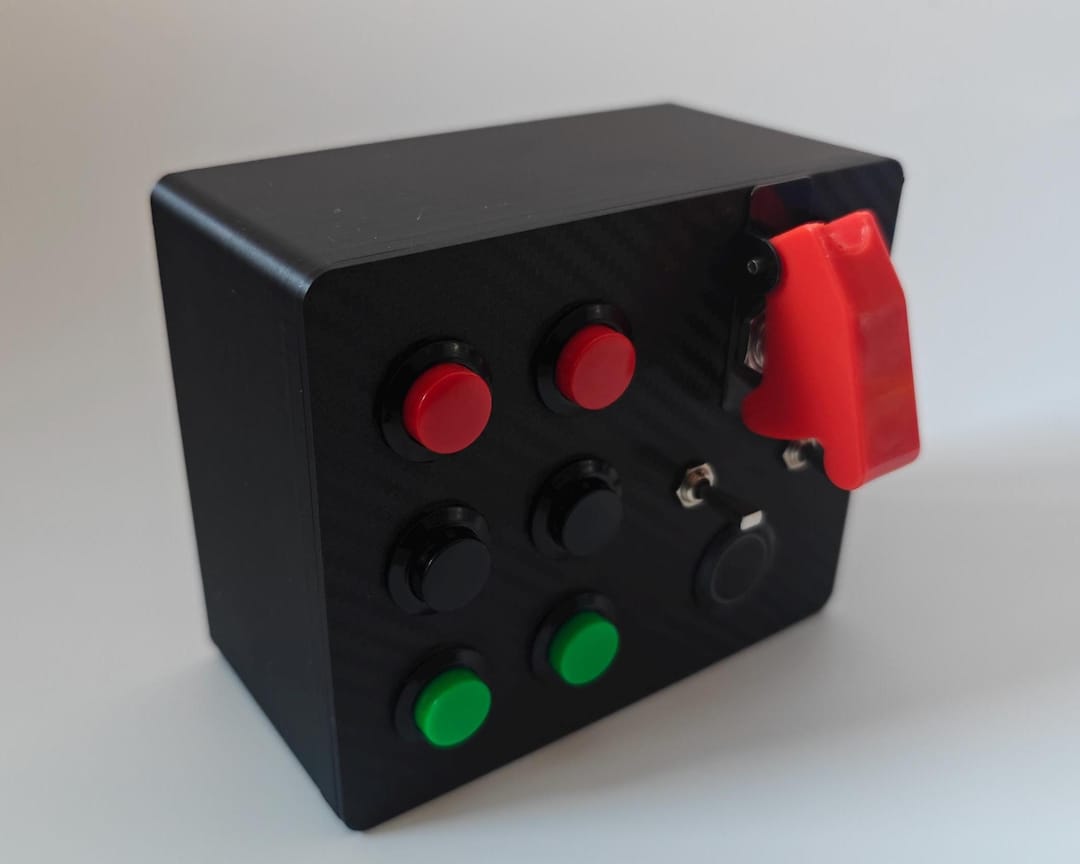 Sim Racing USB-C Ignition Button Box for PC - Customs Available - Etsy