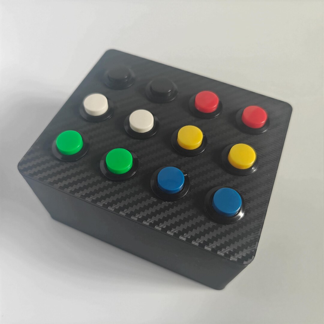 Sim Racing USB-C 12 Button Box for PC - Customs Available - Etsy