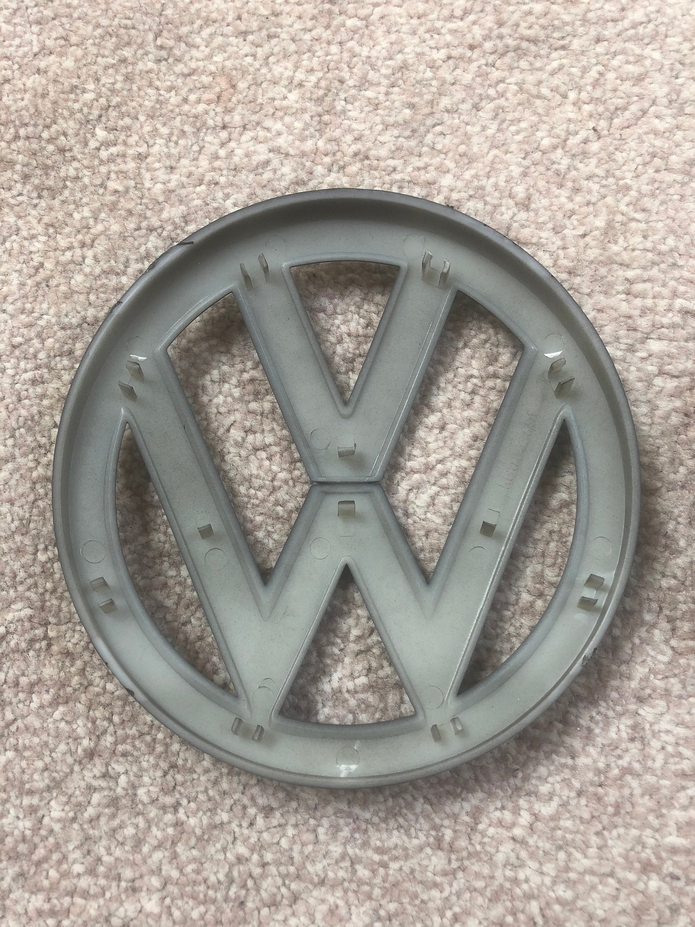 VW Golf MK7 Gloss Black Badge Emblems Set for Front and Rear - Etsy UK