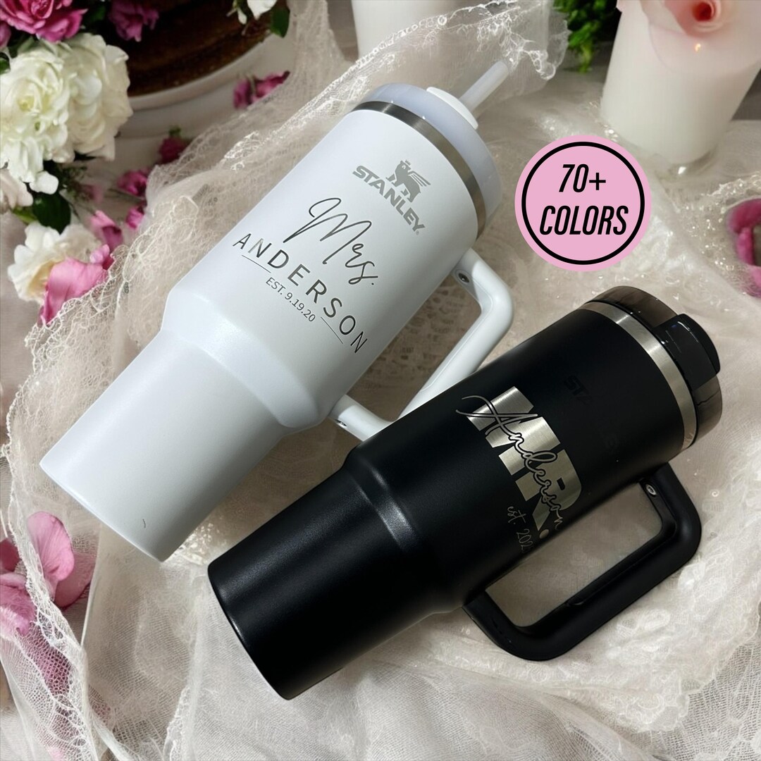 Custom Stanley Cup Wedding Gift, Personalized Wedding Tumbler ...