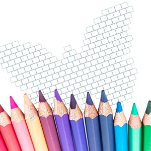 PDF 5 Butterfly Graph Paper Templates for Making Beaded Earrings ...