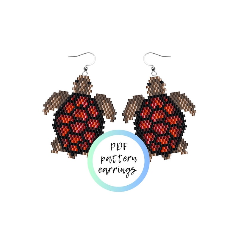Seed Bead Turtle Pattern - Etsy
