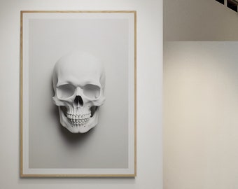Skull Wall Art Digital Download - Etsy