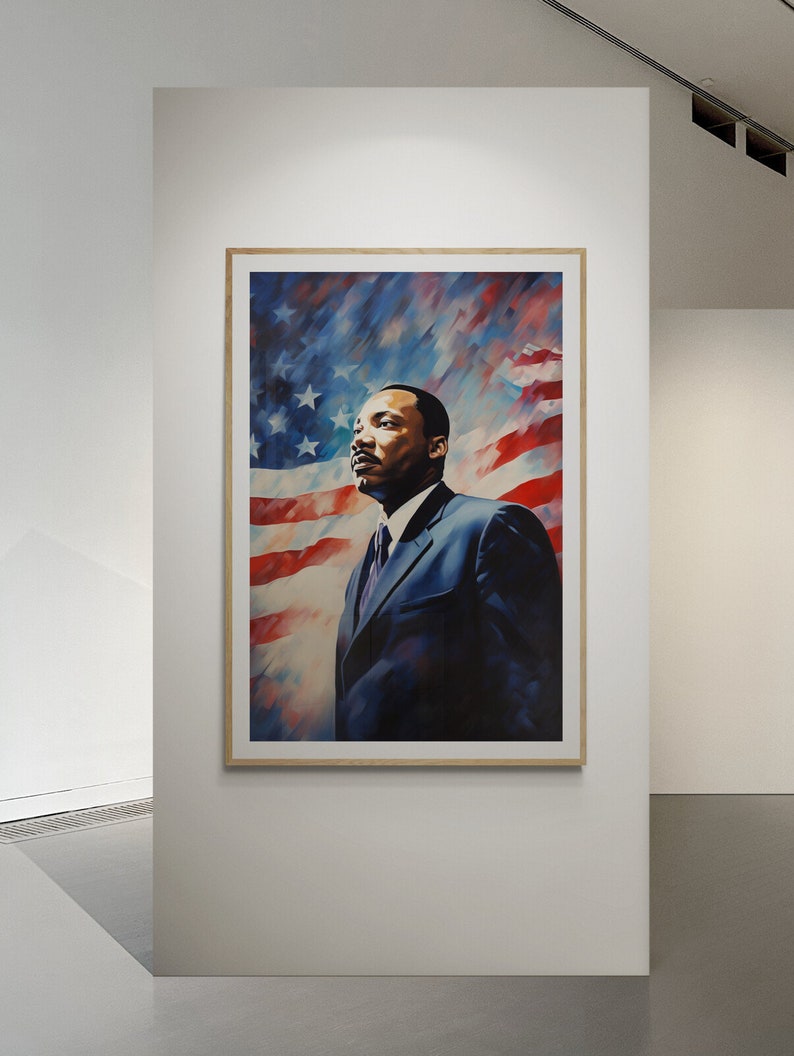 Martin Luther King Jr Art Digital Downloadable Print - Etsy