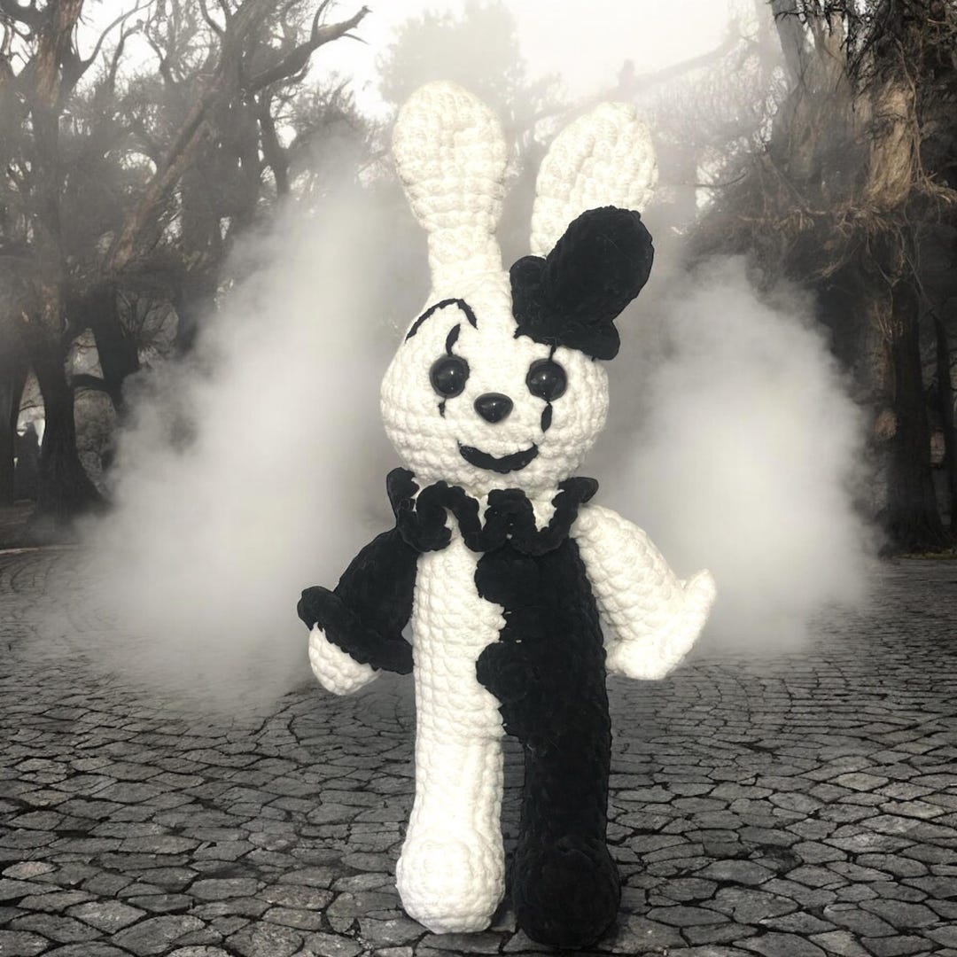 Mini Art Bunny Crochet Pattern | PDF Art the Terrifier Crochet Bunny ...