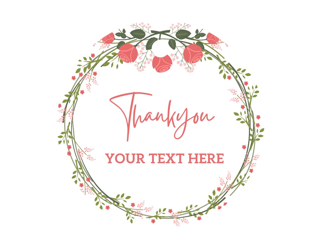 Editable Round Tags Editable in Canva Instant Download - Etsy UK