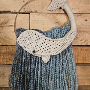 Whale Macrame Wall Hanging - Etsy