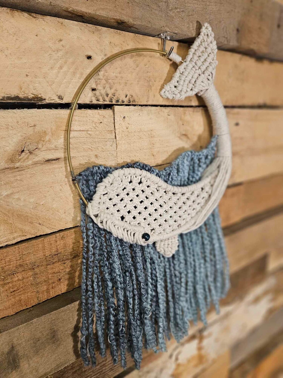 Whale Macrame Wall Hanging - Etsy
