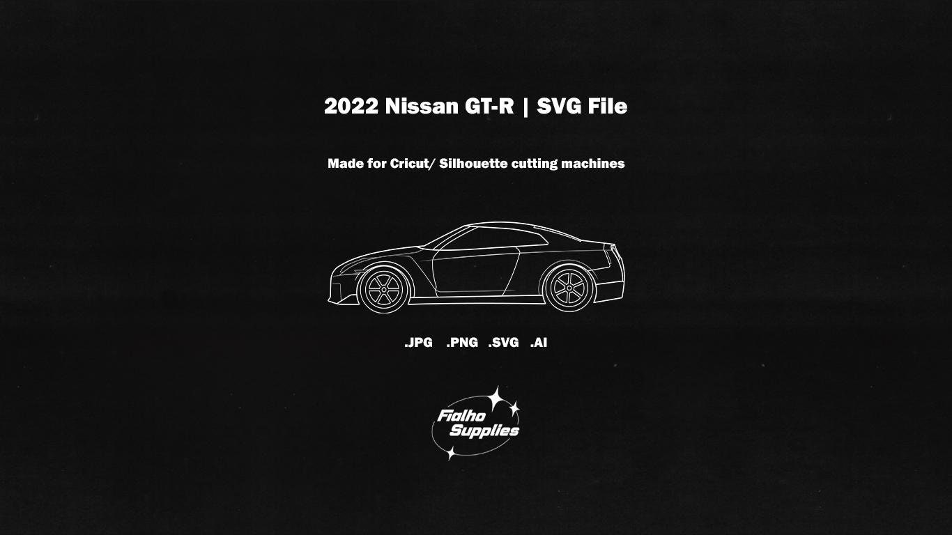 2022 Nissan GT-R | SVG - Etsy